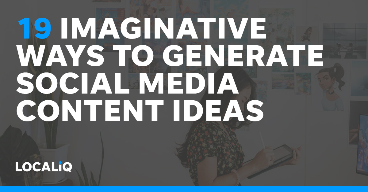 Creative ways to curate more social media content