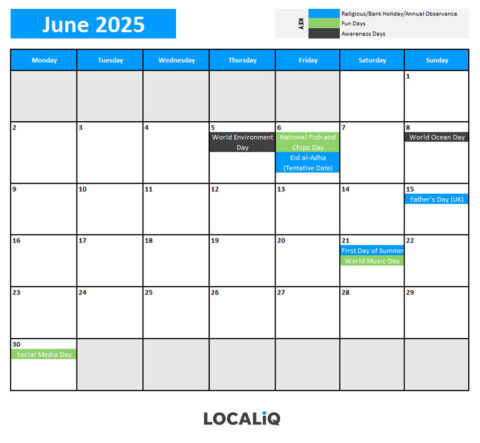 2025 Key Awareness Days and Holidays for Social Media