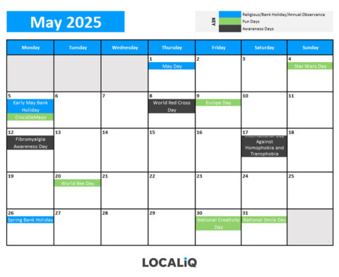 2025 Key Awareness Days and Holidays for Social Media